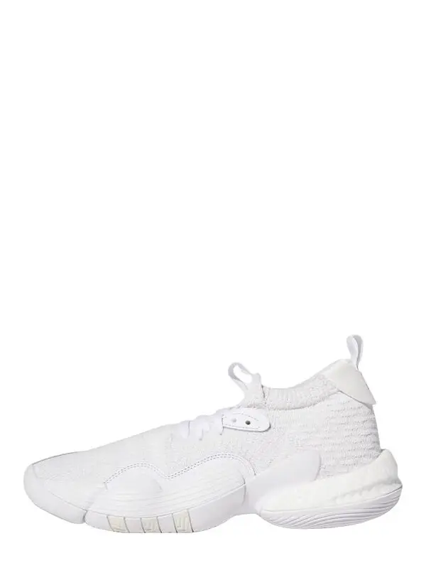 Adidas Trae Young 2 Basketball Sneakers - Cloud White/crystal White/zero Metallic