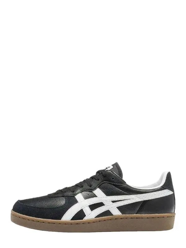 Onitsuka Tiger Gsm "black White" Sneakers - Black/white/brown