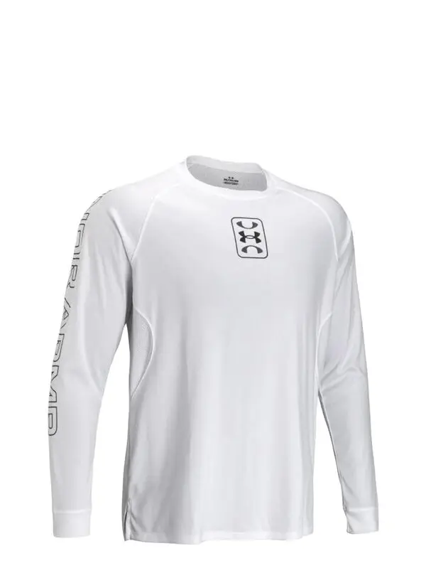 Under Armour Zone Shooting Shirt Long Sleeve - White/black