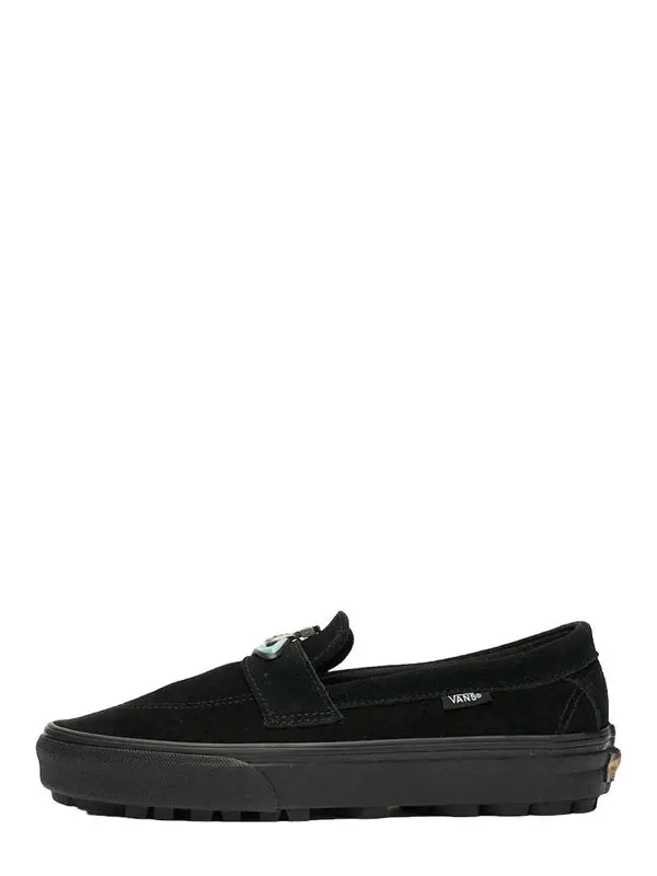 VANS Vivienne Westwood X Style 53 'anglomania' Suede Slip-on Shoes - Black