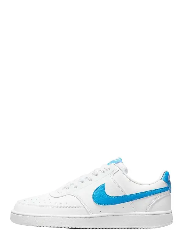 Nike Court Vision Low Next Nature Sneakers - White/blue