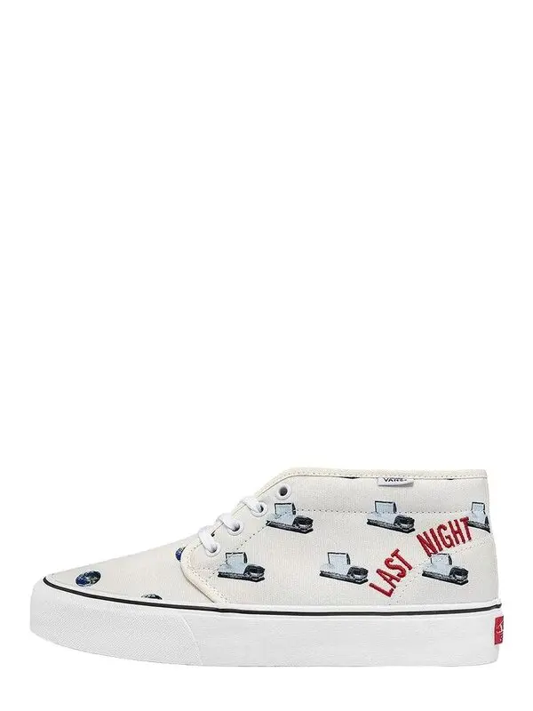 VANS Cali Thornhill Dewitt X Vault Chukka Boot Lx 'last Night On Earth - White