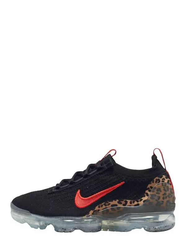 Nike Vapormax 2021 Flyknit 'leopard' Sneakers - Black