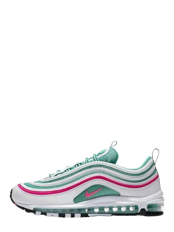 Nike Max 97 "south Beach" Sneakers - White/pinkred/green