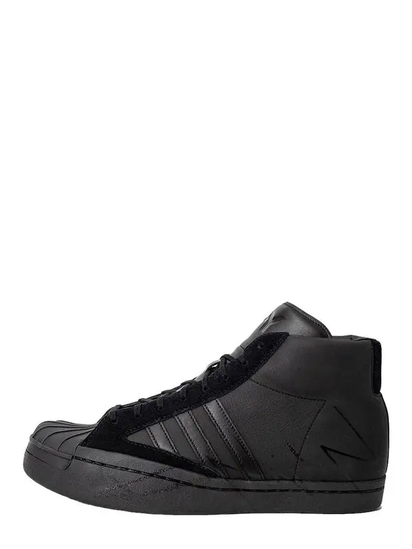 Adidas Yohji Pro High Top Sneakers - Black