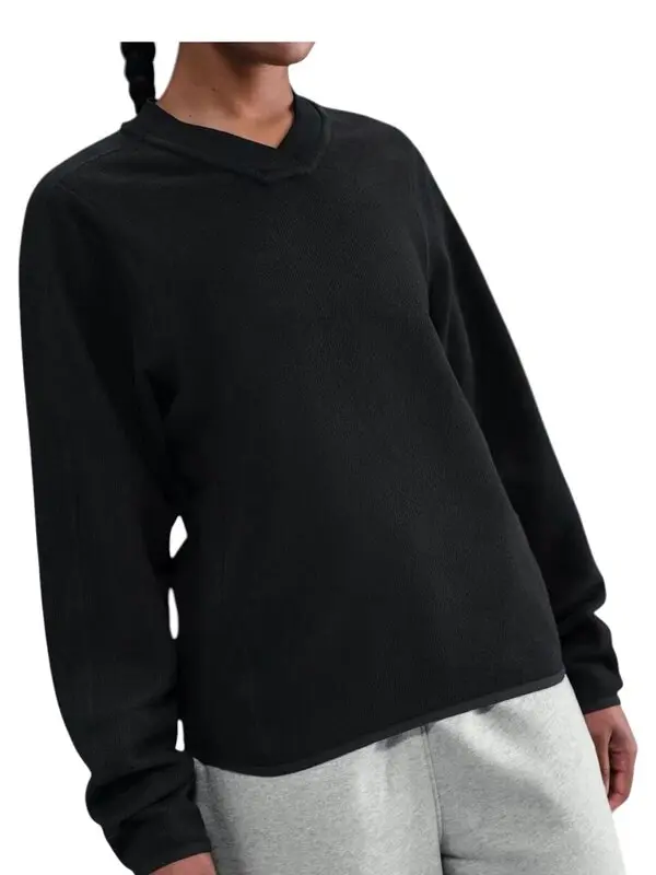 Nike X Stussy Thermal Pullover Sweatshirt - Black