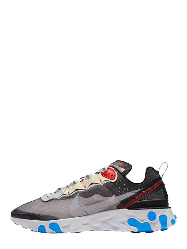 Nike React Element 87 Sneakers - Gray/blue/white