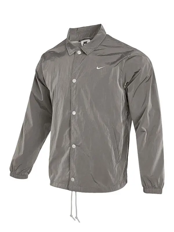 Nike Buckle Lapel Jacket - Solid Color