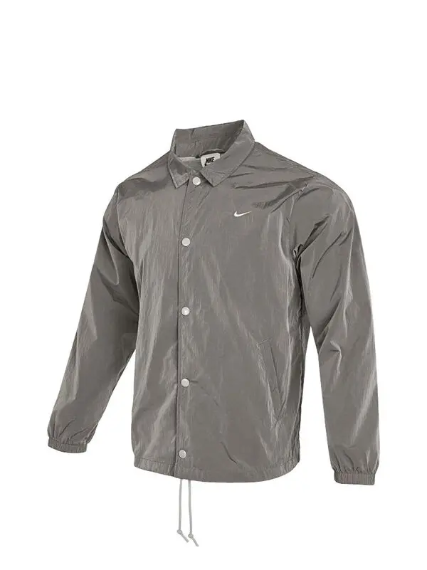 Nike Buckle Lapel Jacket - Solid Color