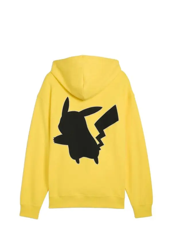 PUMA X Pokemon Relaxed Graphic Hoodie - Energizing Yellow
