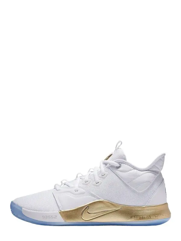 Nike Pg 3 Apollo Missions Sneakers - White/gold