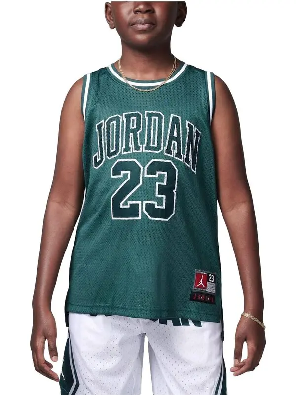 JORDAN 23 Basketball Jersey - Oxidized Green