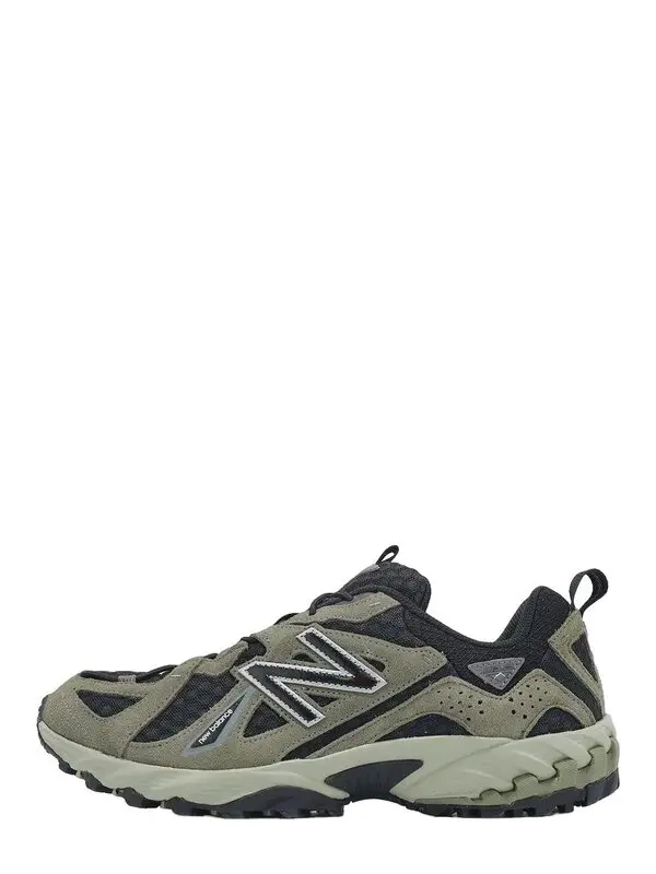 NEW BALANCE 610v1 Athletic Sneakers - Olive Green/black