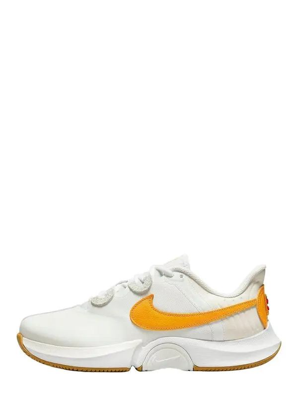 Nike Nikecourt Air Zoom Gp Turbo Tennis Shoes - White/orange