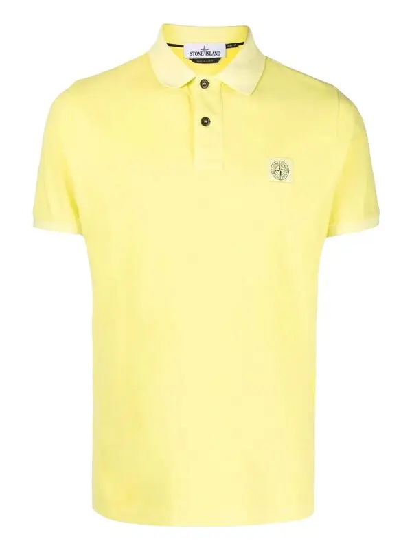 Stone Island Polo Shirt - Yellow