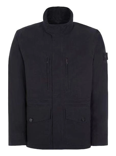 Stone Island Ghost Piece O-ventile Field Jacket - Black