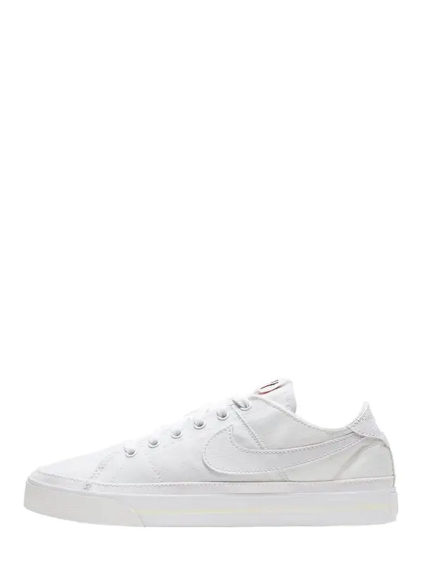 Nike Court Legacy Canvas Low Top Sneakers - White