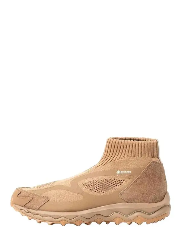 Mizuno X Nonnative Wave Mujin Tl Mid Gore-tex Sneakers - Cognac