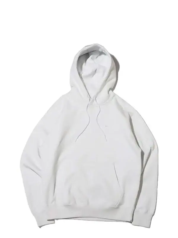 Nike Logo Embroidered Solid Color Fleece Lined Casual White - Default Color
