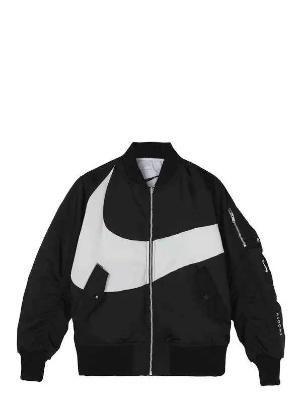 Nike Therma-fit Reversible Bomber Jacket - Black
