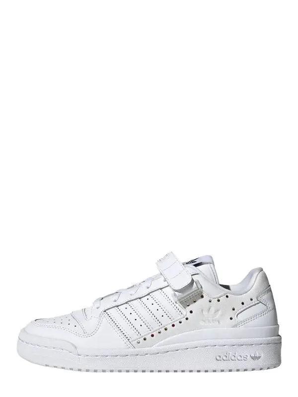 Adidas Swarovski X Originals Forum Low - Cloud White/cloud White/core Black
