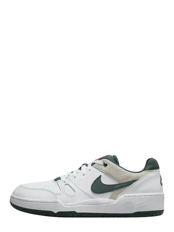 Nike Full Force Low Top Sneakers - White/green