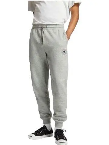 CONVERSE Standard-fit Fleece Sweatpants - Grey/blue/red