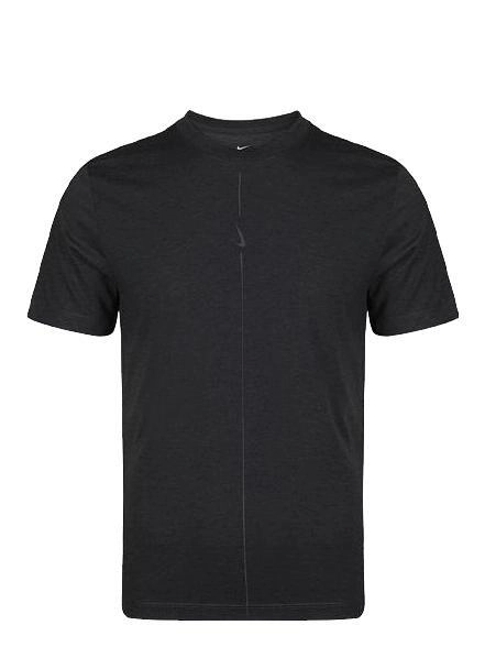 Nike Yoga Dri-fit Short Sleeve T-shirt - Black