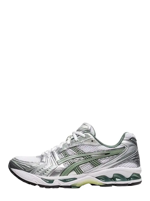 Asics Gel-kayano "pure Silver Slate Grey" Athletic Sneakers - Silver/green