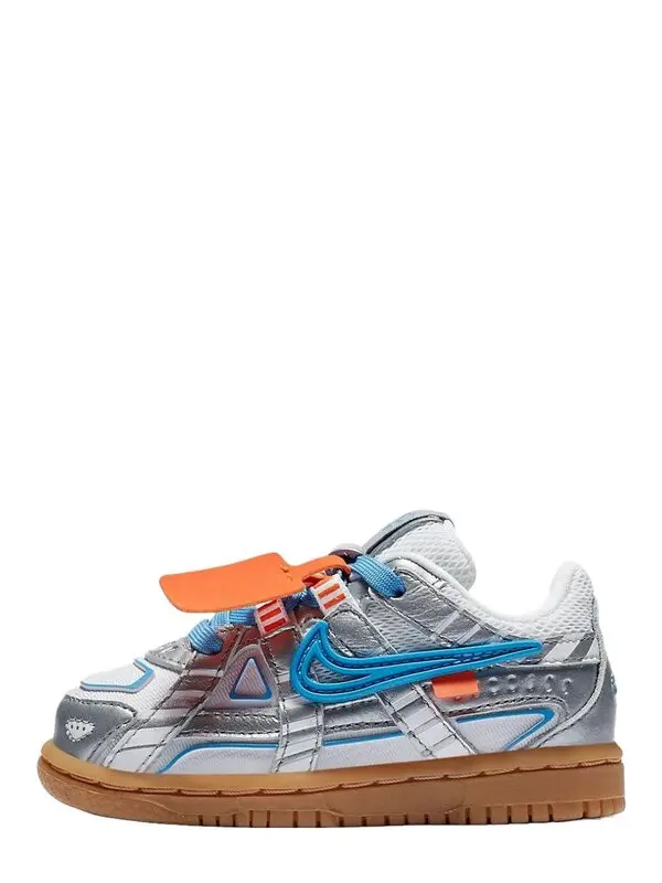 Nike X Off-white Rubber Dunk "university Blue - Silverblue