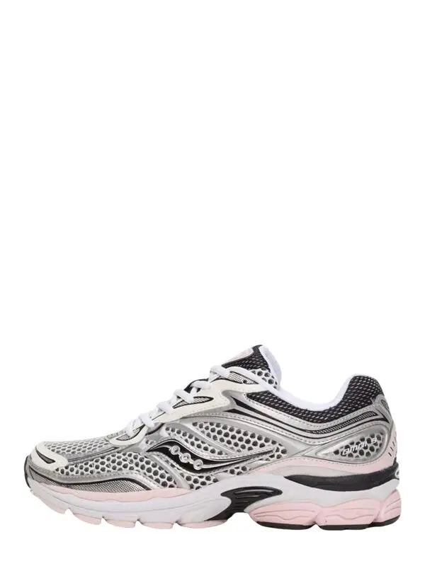 Saucony Progrid Omni "silver Pink" Sneakers - Silver/pink