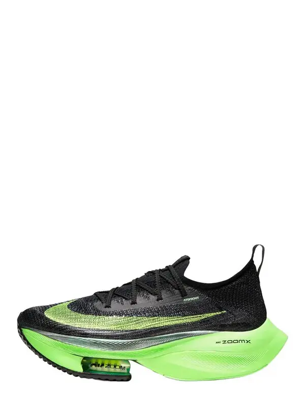 Nike Zoom Alphafly Next% "lime Blast" Sneakers - Black/green