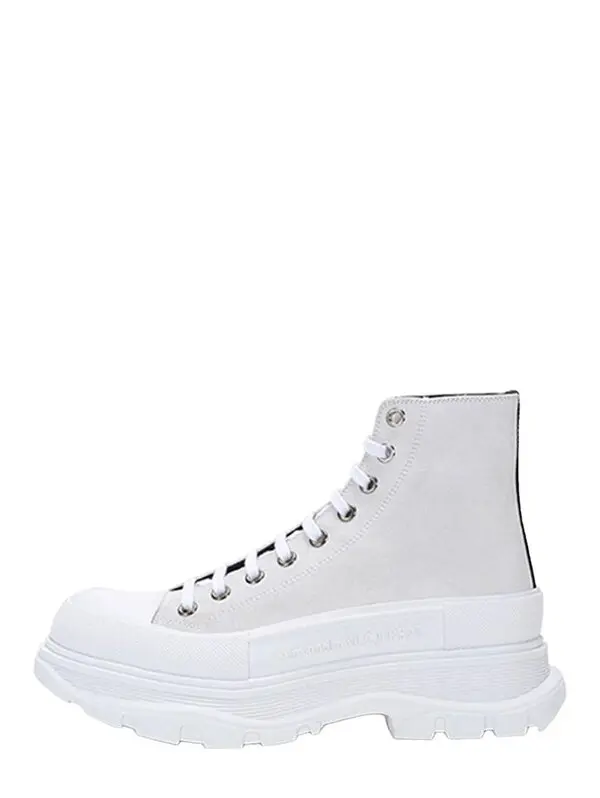 Alexander McQueen Tread Slick Boots - White
