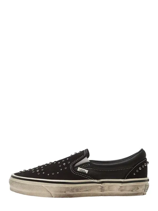 VANS Slip-on Studded Sneakers - Pearlized Black/black