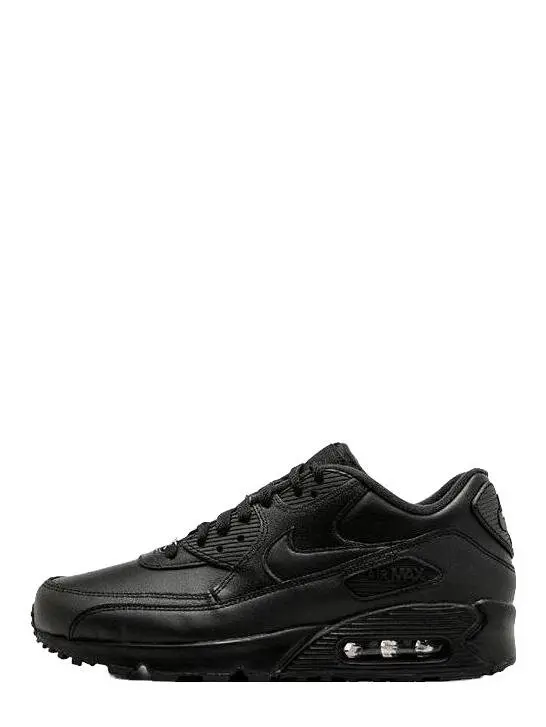 Nike Max 90 Leather Sneakers - Black