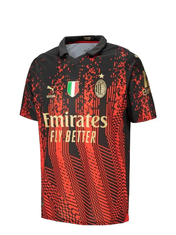 PUMA Ac Milan 2022/2023 4th Away Jersey Stadium Version - Red