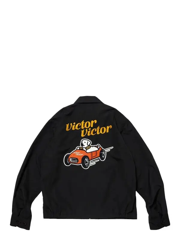 HUMAN MADE X Victor Victor Drizzler Jacket - Black