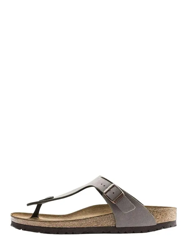 BIRKENSTOCK Gizeh Birko Flor Sandals - Grey