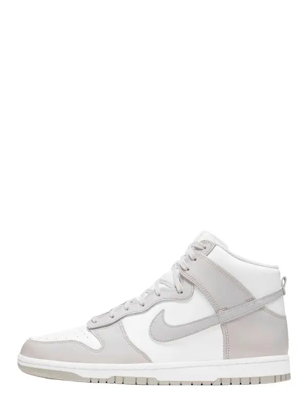 Nike Dunk High "vast Grey" Lace-up Sneakers - White/vast Grey