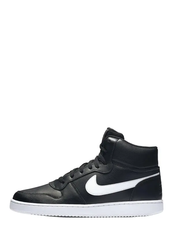 Nike Ebernon Mid Top Sneakers - Black