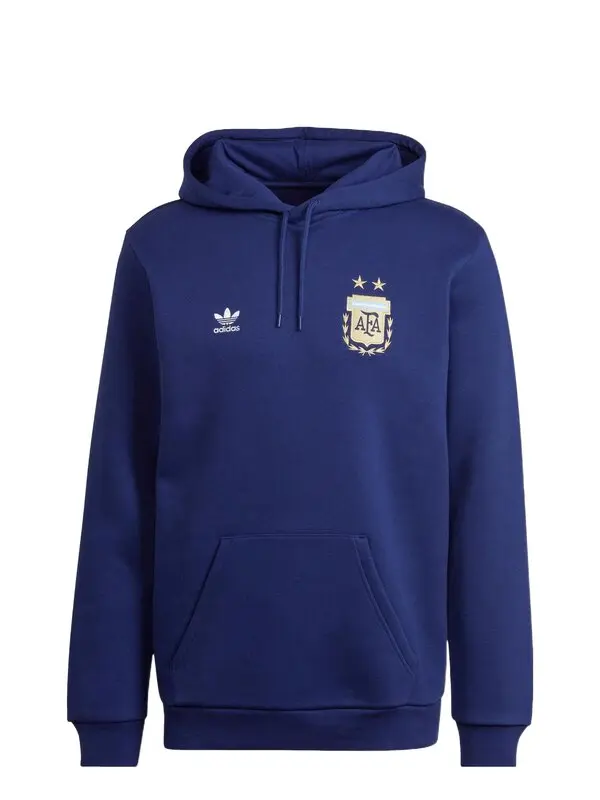 Adidas Argentina Trifolio Hoodie - Blue