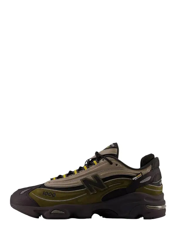 NEW BALANCE 1000 Cordura Sneakers - Olive/black/yellow