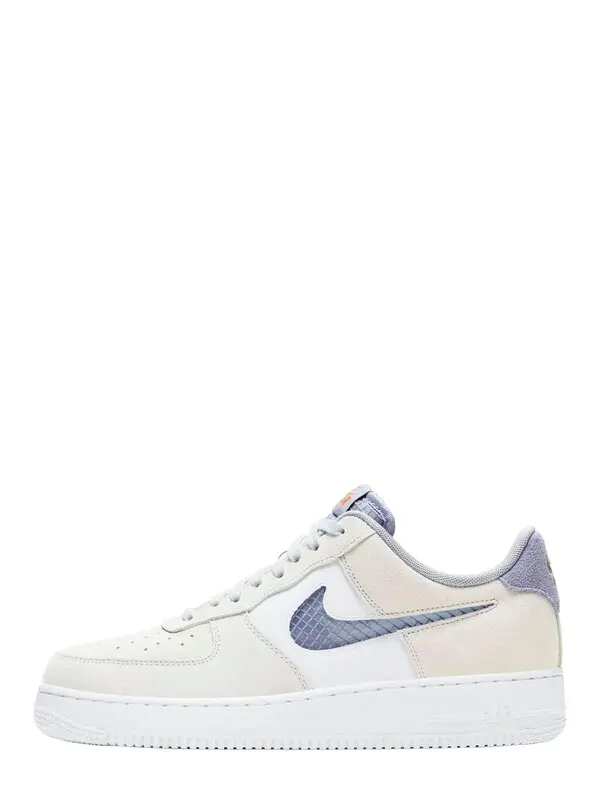 Nike Force 1 Low "indigo Fog" Sneakers - White/blue