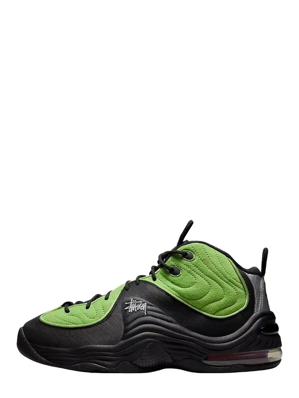 Nike X Stussy Air Penny 2 Sneakers - Greenblack