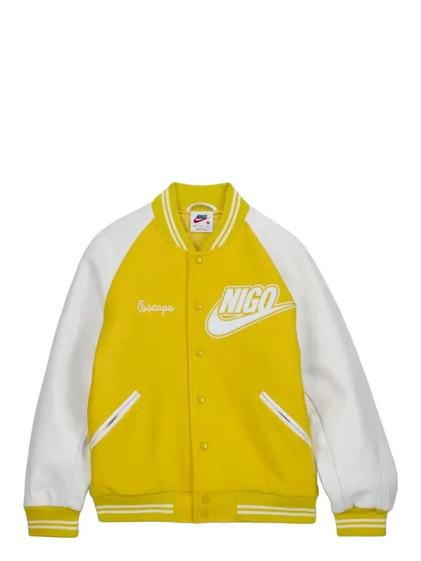 Nike X Nigo Varsity Jacket - Yellow