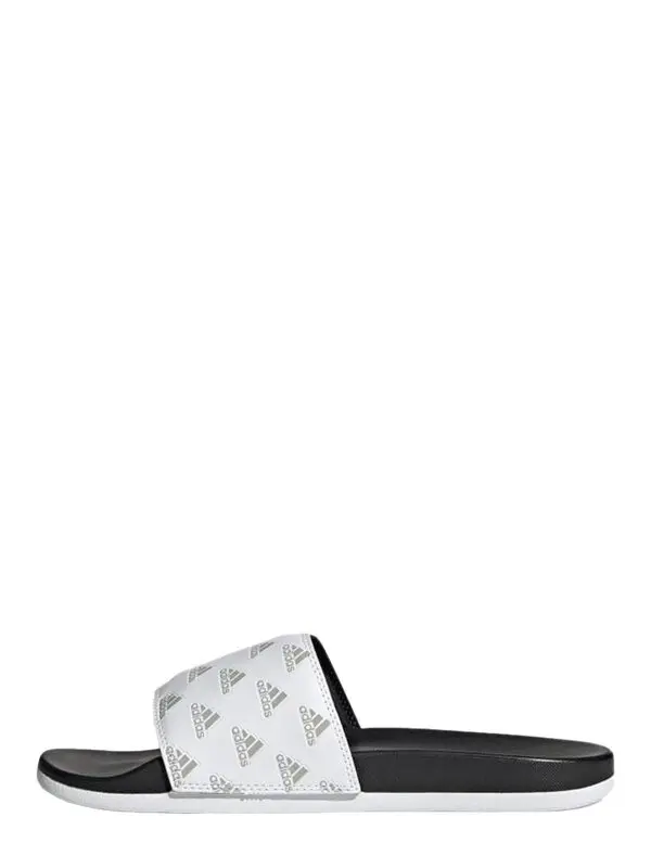 Adidas Adilette Comfort Slide Repeat Logo - White/black