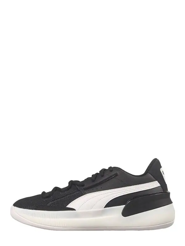 PUMA Clyde Hardwood Team Basketball Sneakers - Black