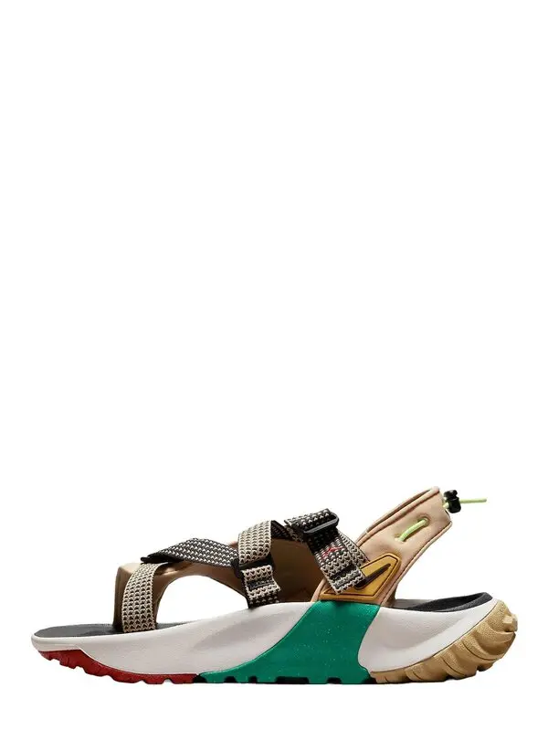 Nike Oneonta Sesame Off Noir Sandals - Sesame/off Noir/stadium Green