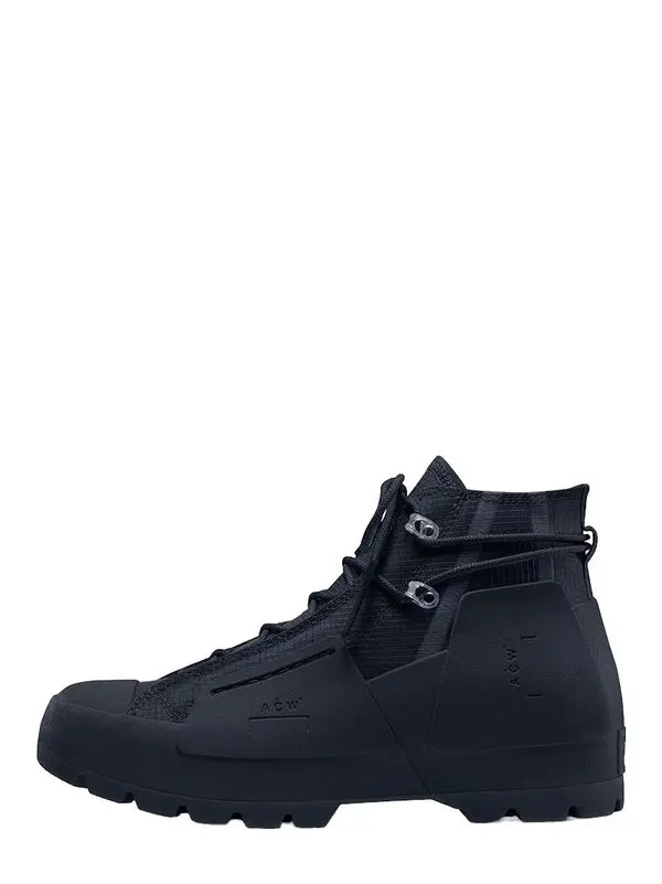 CONVERSE A-cold-wall* X Chuck Taylor All Star Lugged High Top Sneakers - Black/black/black