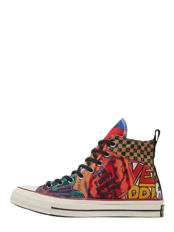 CONVERSE Joe Freshgoods X Chuck 70 High 'jfg Graphic Tee Collage - Red/purple